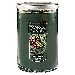 Balsam & Cedar 2-Wick Large Tumbler,Festive Scent
