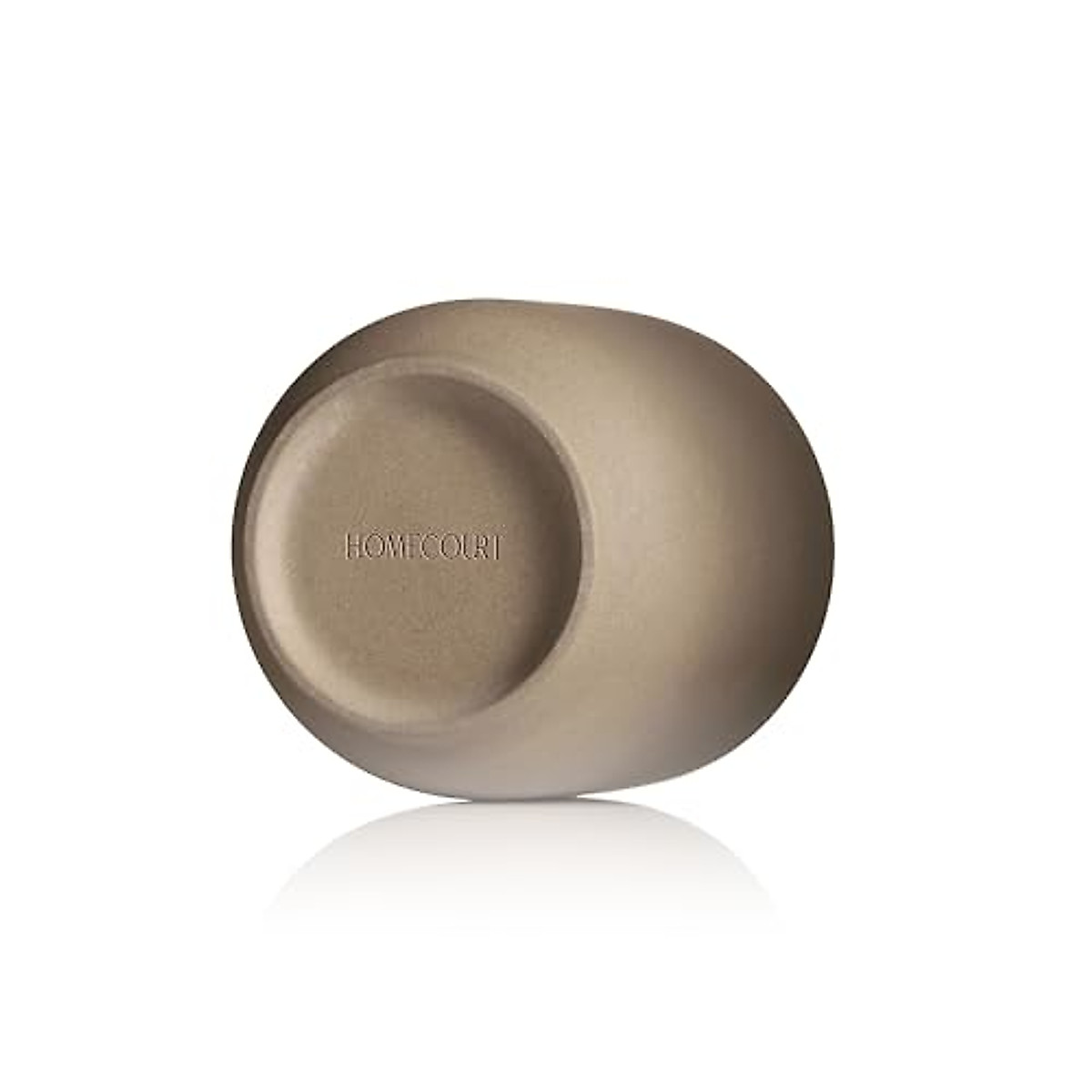 Homecourt Luxury Candle, Neroli Leaf Scent, 60-Hour Burn Time, Soy Wax Blend, Organic Cotton Wick, Reusable Kiln-Fired Ceramic Vessel, 8 Oz