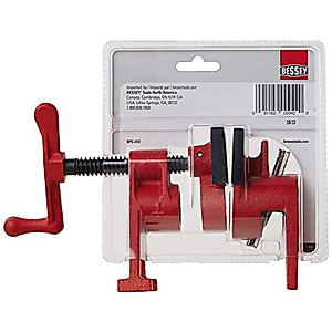 BESSEY BPC-H12, 1/2 In. H Style Pipe Clamps - Incredibly Versatile, Easy To Assemble, Indespensable Workshop Clamp For Woodworking, Carpentry, Home Improvement, and DIY Projects