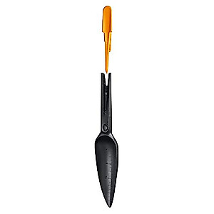 Fiskars 340110-1001 Seed Planting Trowel, Black