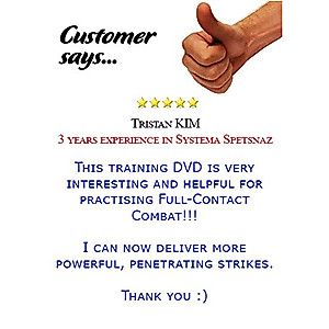 HAND-TO-HAND COMBAT DVD #4: Strikes - Punches - Kicks by Russian Systema Spetsnaz, Street Self-Defense Training DVD, Russian Martial Art Instructional Video