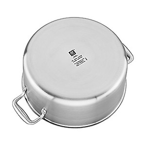 ZWILLING Spirit 3-ply 8-qt Stainless Steel Ceramic Nonstick Stock Pot