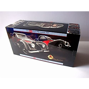 Bauer for Bugatti 1937 Classic Car Type 57SC Atalante German 7828-Z75 Limited Edition 1/12 DIECAST Truck Pre-builded Model