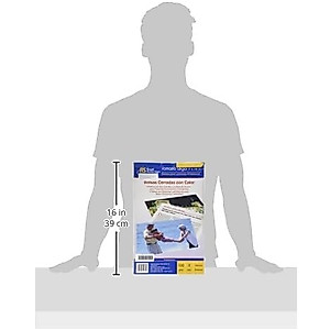 Royal Sovereign Thermal Laminating Pouches, 3 Mil, Legal Size 14.25" x 8.75 x 0.7" Inches, Clear Gloss, 100 Pouches (RF03LEGL0100), for Kids-modelUY252