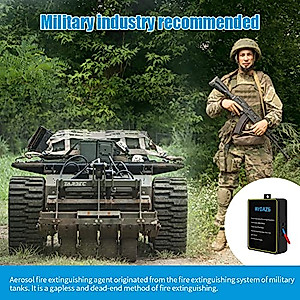 Light and small automatic fire extinguisher, environmentally friendly and clean, car fire extinguisher, automatic fire extinguisher, suitable for electric box, ship cabin, car, ABCEF fire extinguisher