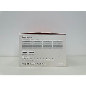 NAPCAT 4K PoE Security Camera System, F1.0 Color Night Vision, 130° Wide Angle, Spotlight, AI Detection, NVR with 2TB HDD, 4Pcs 8MP IP67 PoE IP Outdoor Wired Home Security Cameras (N2814)