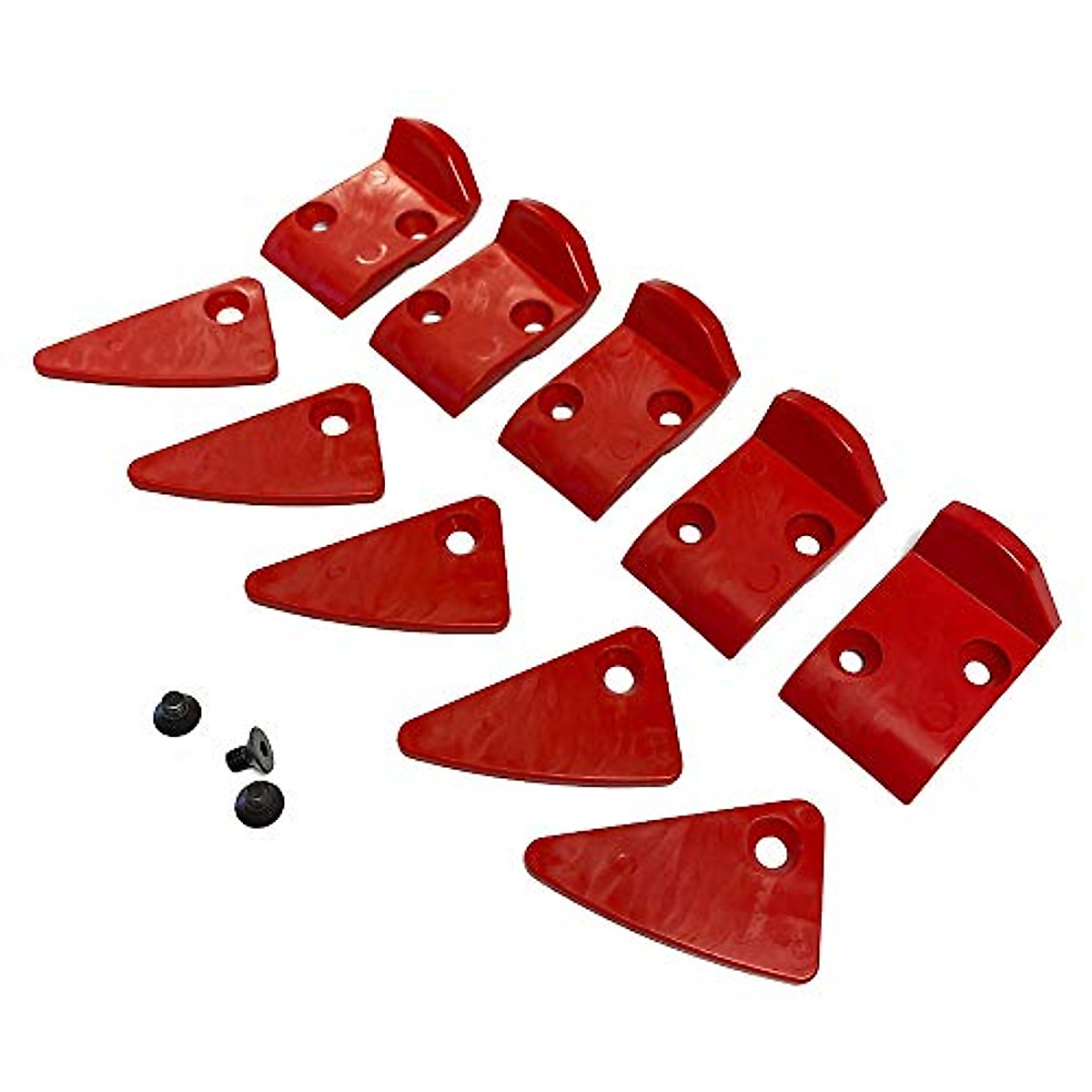 Pro Tek RED Leverless Mounting Head Inserts for Hunter TCX Tire Changer 13PC