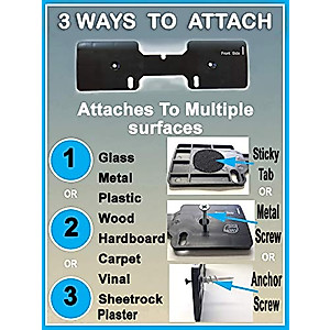 Black Do Not Disturb Sign | SHUTTER CHANGES WHEN YOU PUSH IT | For Home, Offices,Hotels, Hospitals (Don't Disturb, Welcome Signs) Also includes double sided tape mounting.