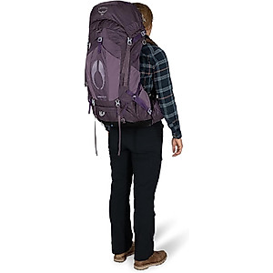 Osprey Aura AG 50 Women's Backpacking Backpack, Enchantment Purple, Medium/Large