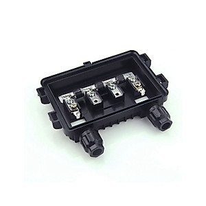 Vikocell 1Pcs Photovoltaic Solar Panel Junction Box Waterproof IP65 for Solar Panel 100W-180W