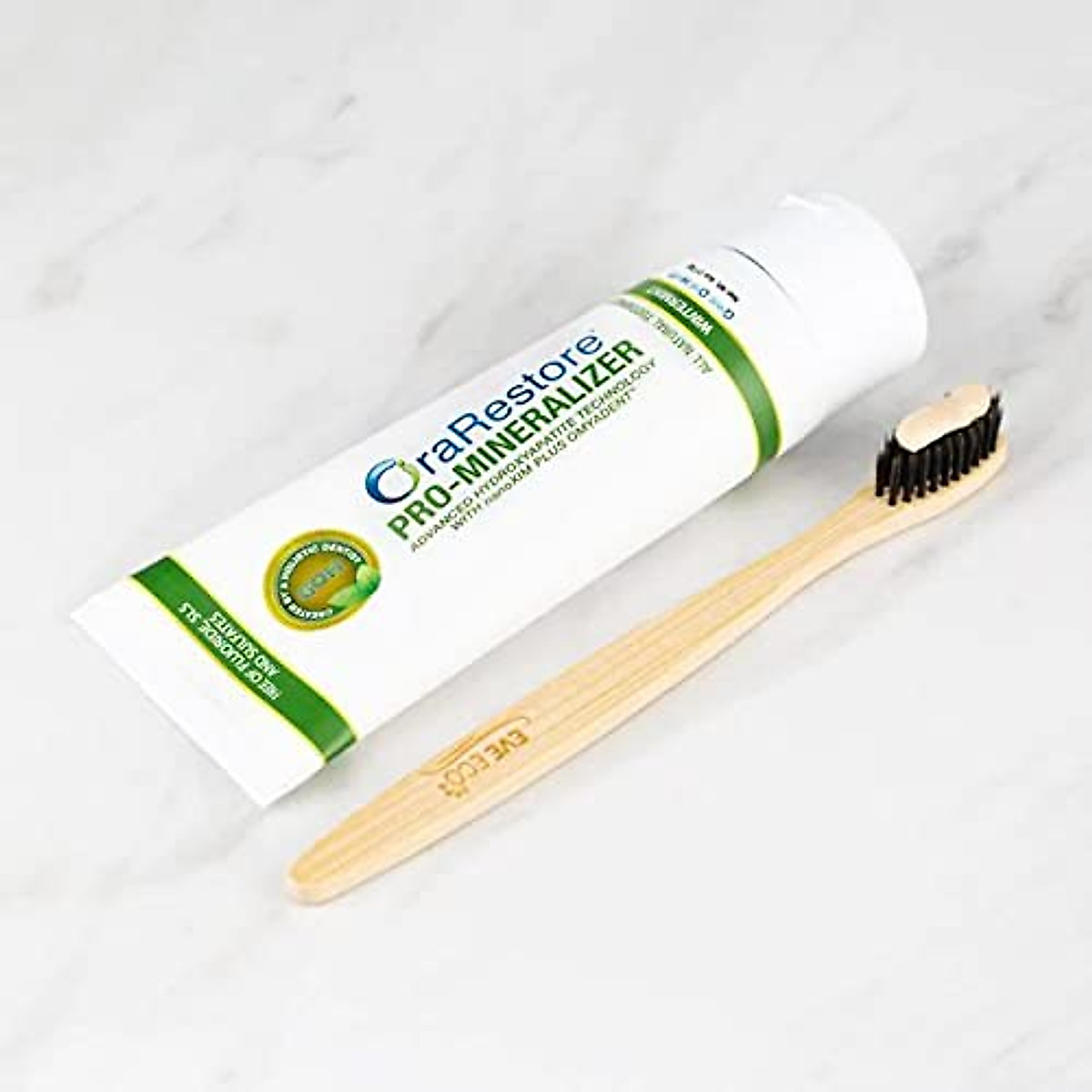 Pro-Mineralizer Toothpaste - Nano Hydroxyapatite & Enamel Support Toothpaste w/Xylitol Aloe Vera & Sea Salt - Anti Cavity & Fluoride Free NanoHydroxyapatite Toothpaste - Dentist Formulated Toothpaste