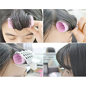 3Pcs/Set Hairdress Magic Bendy Hair Rollers Curlers Spiral Curls DIY Air Bang Curlers Women Styling Tools (Big Size)