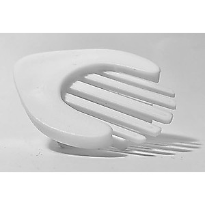 DrainCatch: The Easy to Clean Drain Hair Catcher, Clean with ONE Swipe, The ONLY Separating Bathtub Hair Strainer, Drain Protector, Drain Screen, fits All Standard tub Drain Sizes