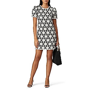 Kate Spade New York Rent the Runway Pre-Loved Multicolored Spade Dress, White, 12