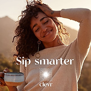 Clevr Blends Turmeric Powder Oat Milk Instant Latte Mix, Golden Milk, Moon Milk Latte Organic Spices, Coconut Superfood Creamer SuperLatte, Adaptogens, Reishi and Lion’s Mane Mushrooms and Probiotics