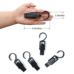 Aosome 15PCS Hat Clips Hanger Organizer Hat Rack Organizer Hooks Hat Storage Organizer for Closet