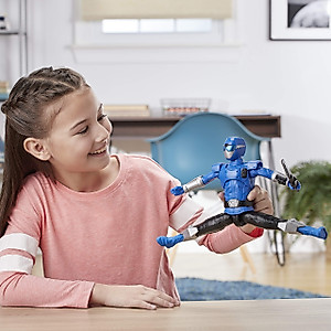 Power Rangers Beast Morphers 12" Beast-X Blue Ranger Action Figure Toy Inspired by The TV Show