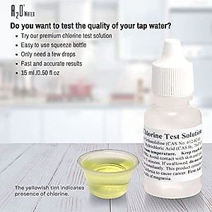 A2O Water - Made in USA, Combo Special: pH & Chlorine Test Solution