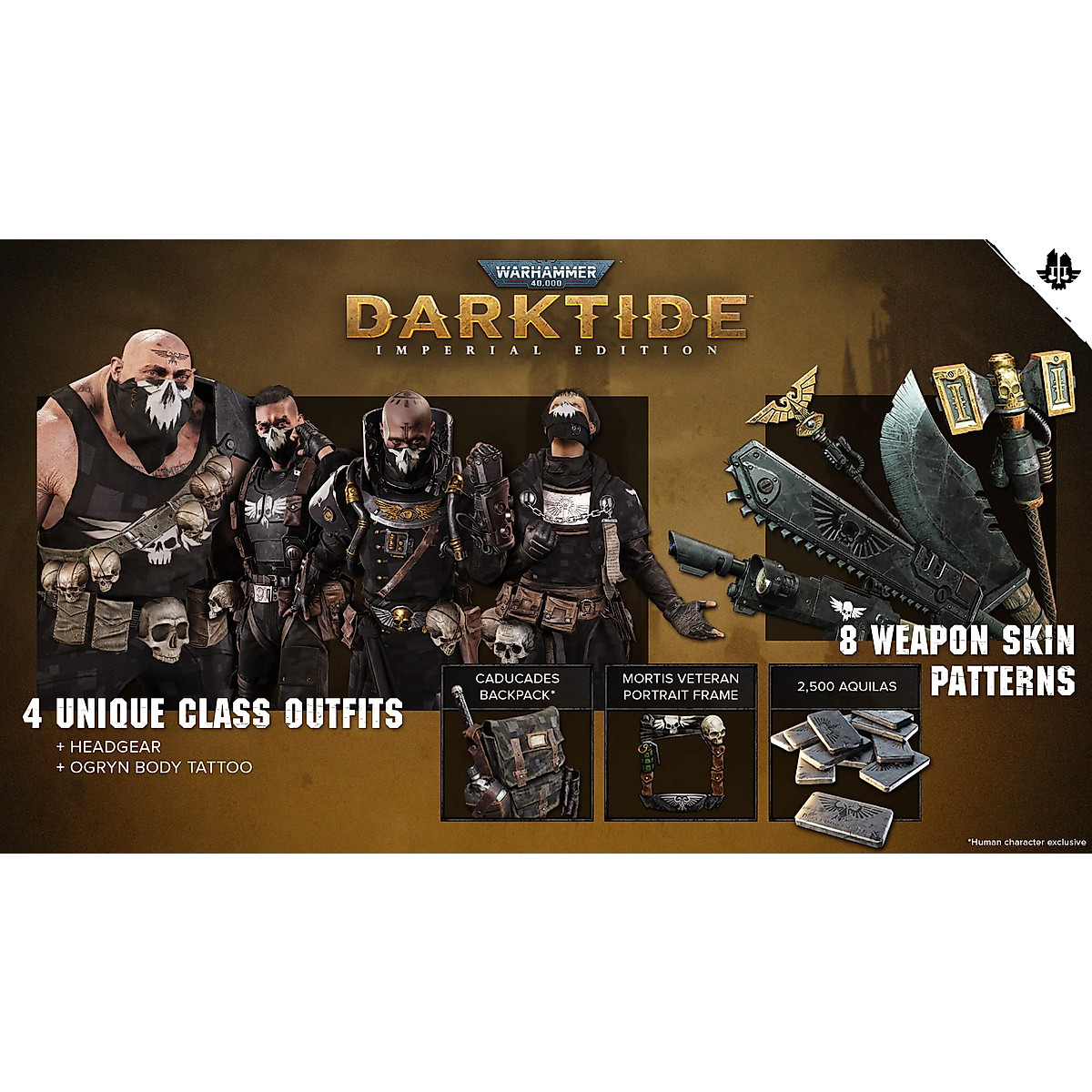 Sold Out Warhammer 40000: Darktide Imperial Edition