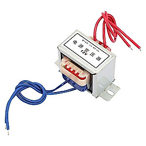 EI Power Transformer Stable Single Power Transformer Vacuum Impregnated Insulation Varnish Nylon Core for Electronic