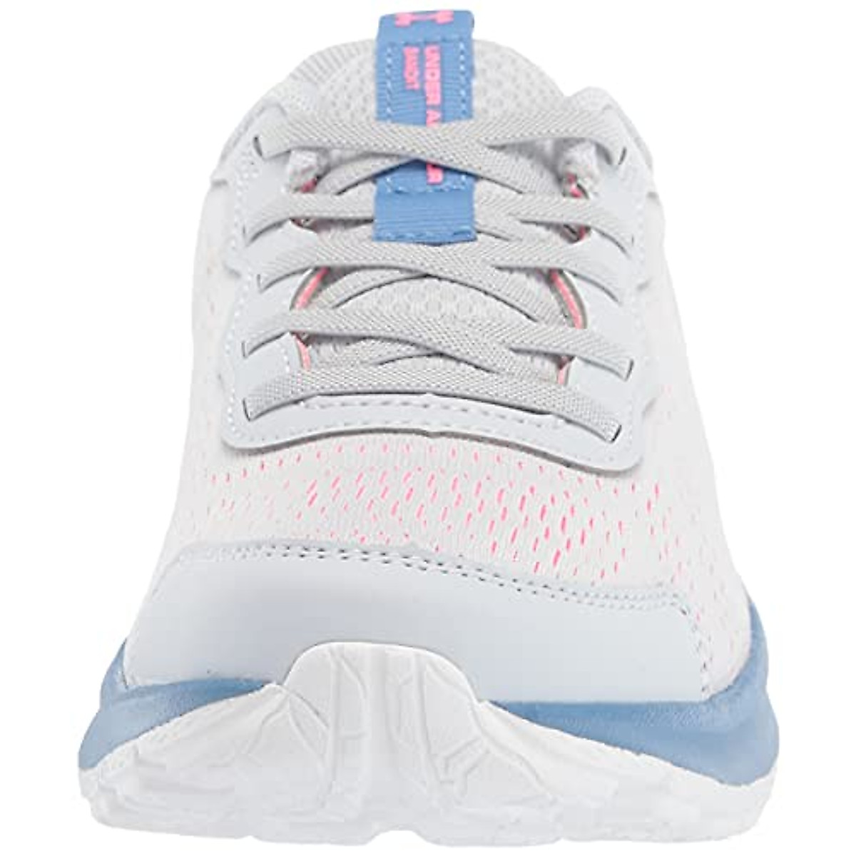 Under Armour Girls Pre School Bandit 7 Running Shoe, Halo Gray (101)/White, 1