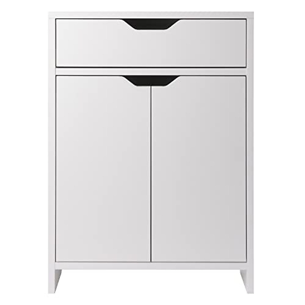 Winsome Wood Nova Storage Cabinet, 1-Drawer, White
