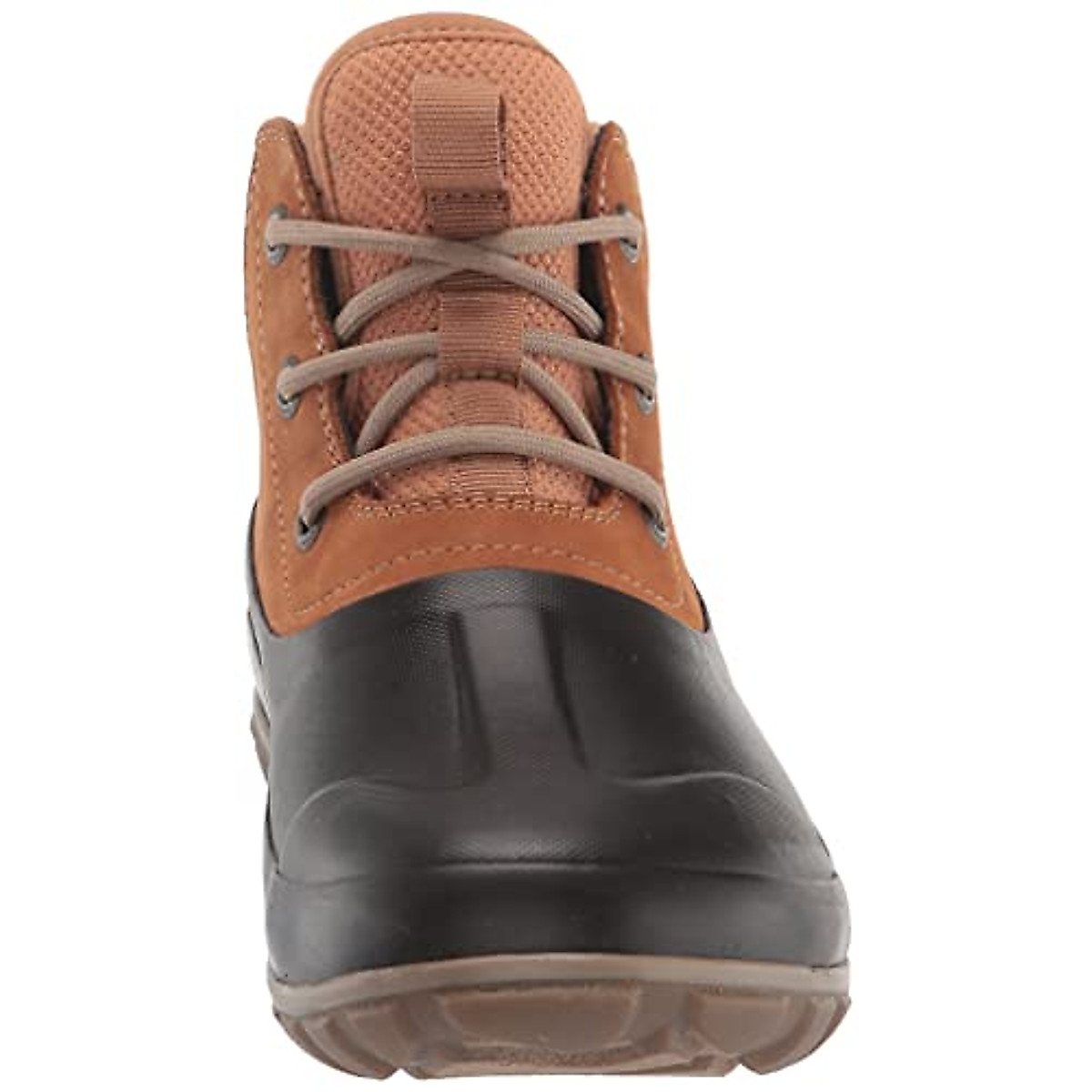 Bogs Womens Classic Casual Lace Leather Boot Snow, Cognac Multi, 7