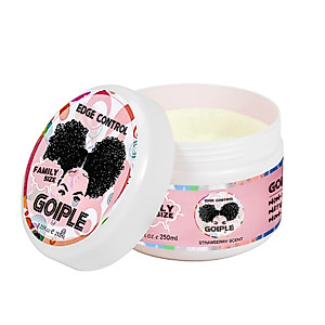 Goiple 8.25 OZ Edge Control Wax for Women, Non-greasy Edge Smoother, Hair Gel for All Hair Types, No Flaking, Extra Strong Hold Water-based Edge Stay Gel