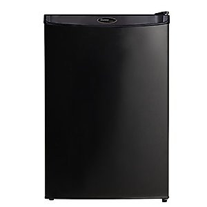Danby Designer DAR044A4BDD-6 4.4 Cu.Ft. Mini Fridge, Compact Refrigerator for Bedroom, Living Room, Bar, Dorm, Kitchen, Office, E-Star in Black