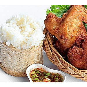 Sticky Rice Bamboo Steamer Basket (HUAD) Kitchen Cookware Tool