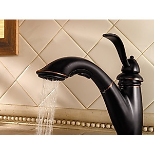 Pfister LG5327YY Marielle 1-Handle Pull-Out Kitchen Faucet in Tuscan Bronze, Water-Efficient Model
