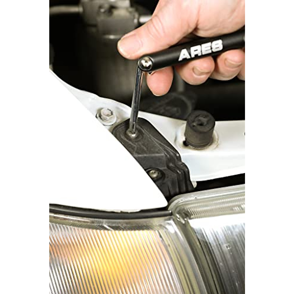 ARES 44000-10-Piece Tamper-Proof Folding Star Key Set - Sizes Include T-6 to T-30 - Corrosion-Resistant CR-V Steel Construction