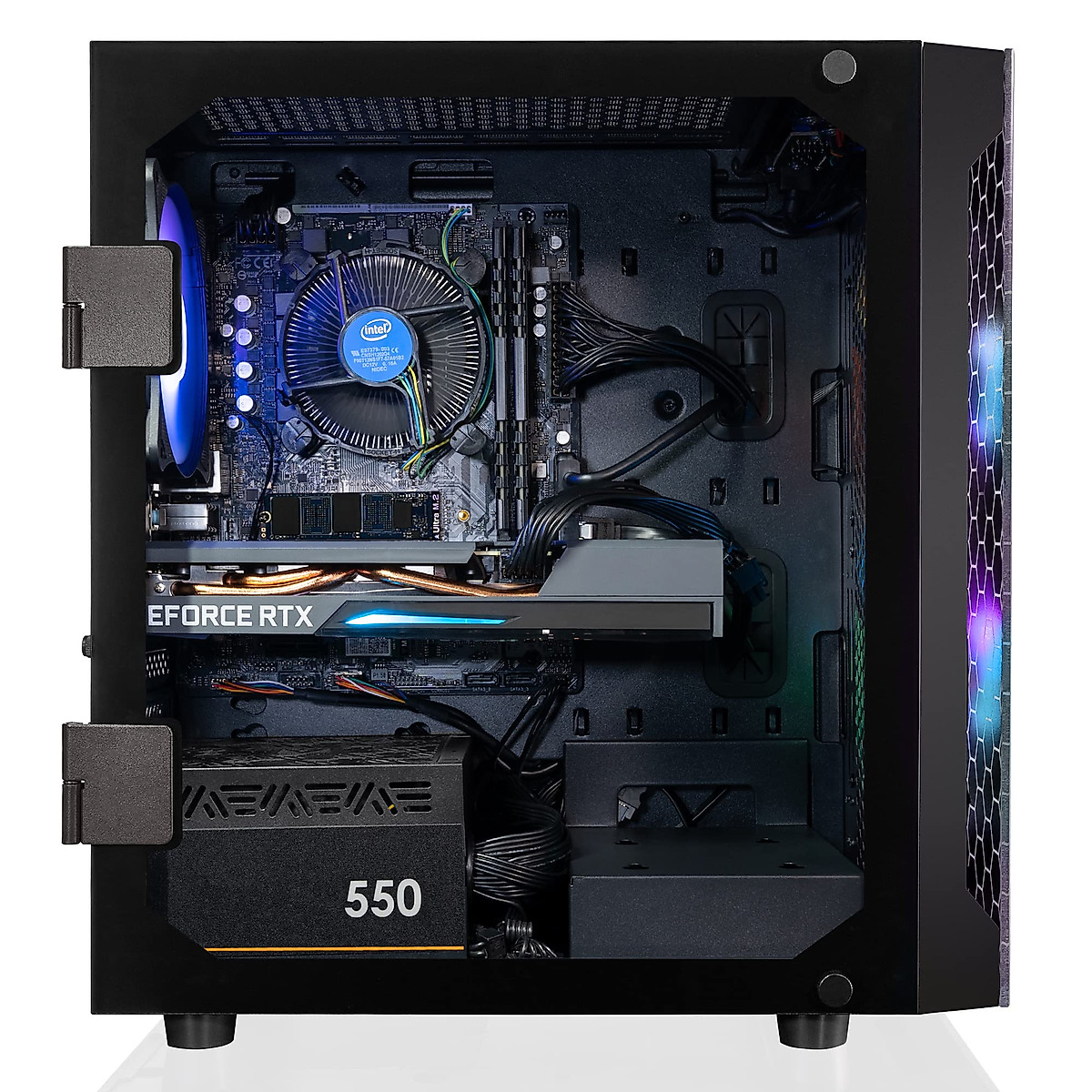 CLX Set Gaming Desktop - Intel Core i5 11400F 2.6GHz 6-Core Processor, 16GB DDR4 Memory, GeForce RTX 3050 8GB GDDR6 Graphics, 500GB SSD, 2TB HDD, WiFi, Windows 11 Home 64-bit
