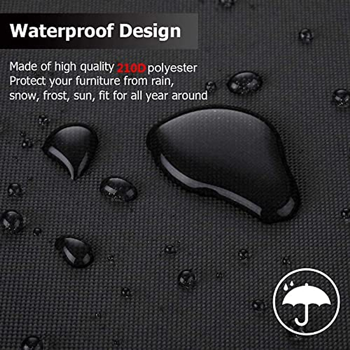Patio Swing Canopy Fabric Waterproof Replacement Top Cover Cloth,Anti-UV Patio Chair Top Cover for 2/3-Seater-Swing Chair,Outdoor Garden Chair Sunscreen Cover Top Cover for Seat Furniture