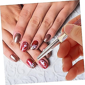 FRCOLOR 9Pcs Nail Pen nail liner brush arts & crafts nail gem picker nail dotting pen lipstick pen nail art supplies nail supplies lipstick applicator lip liner tool Japanese-style Acrylic