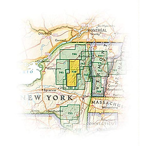 Northville-Placid Trail Map (National Geographic Trails Illustrated Map, 736)