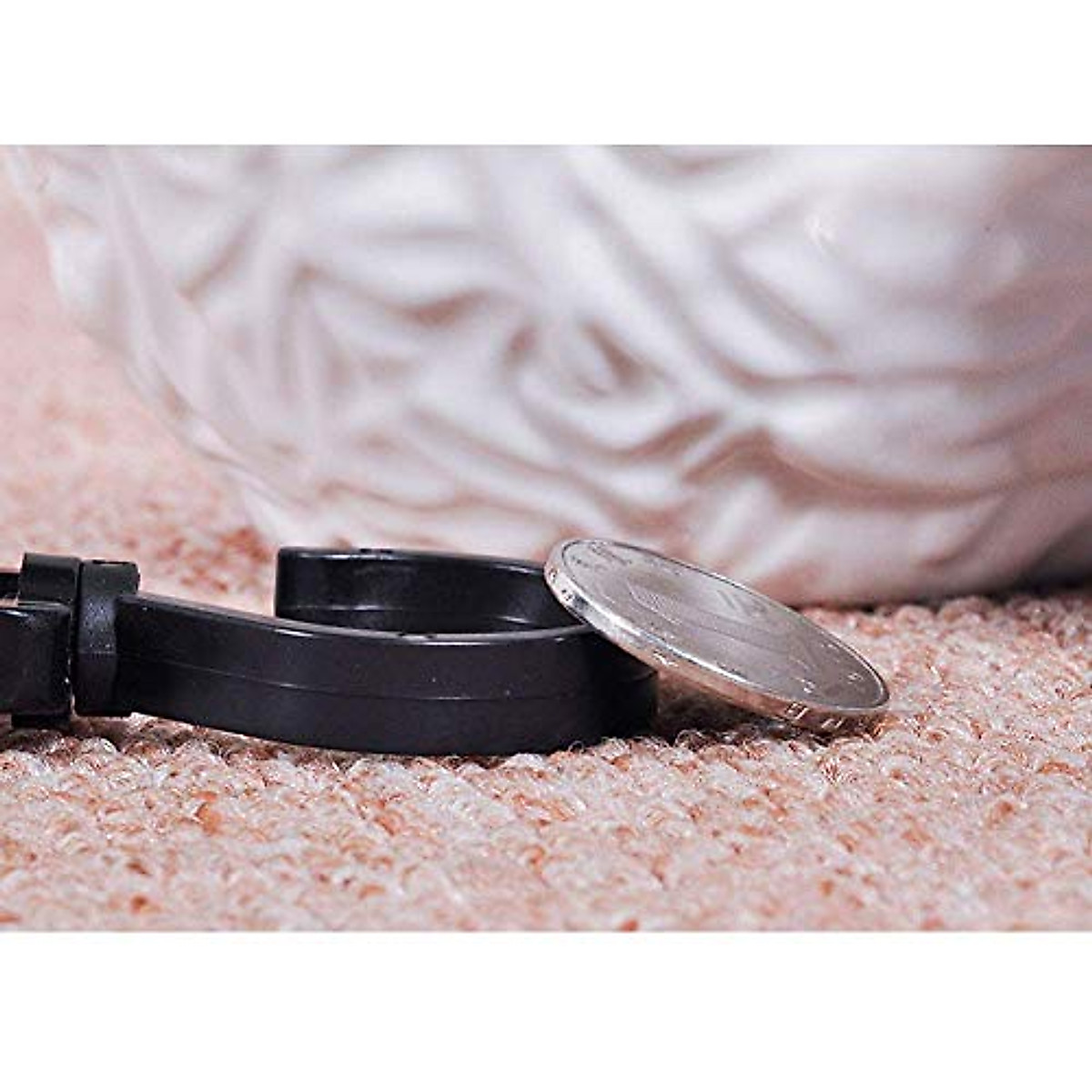 12pcs Black Plastic Portable Strong Swivel Hook Multi-Functional Clips Laundry Hooks Clothes Pins Hanging Curtain Clips Beach Towel Clips from Blowing Away