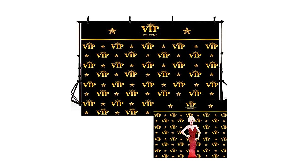 Elevate Events: 9x6FT VIP Red Carpet Photography Backdrop