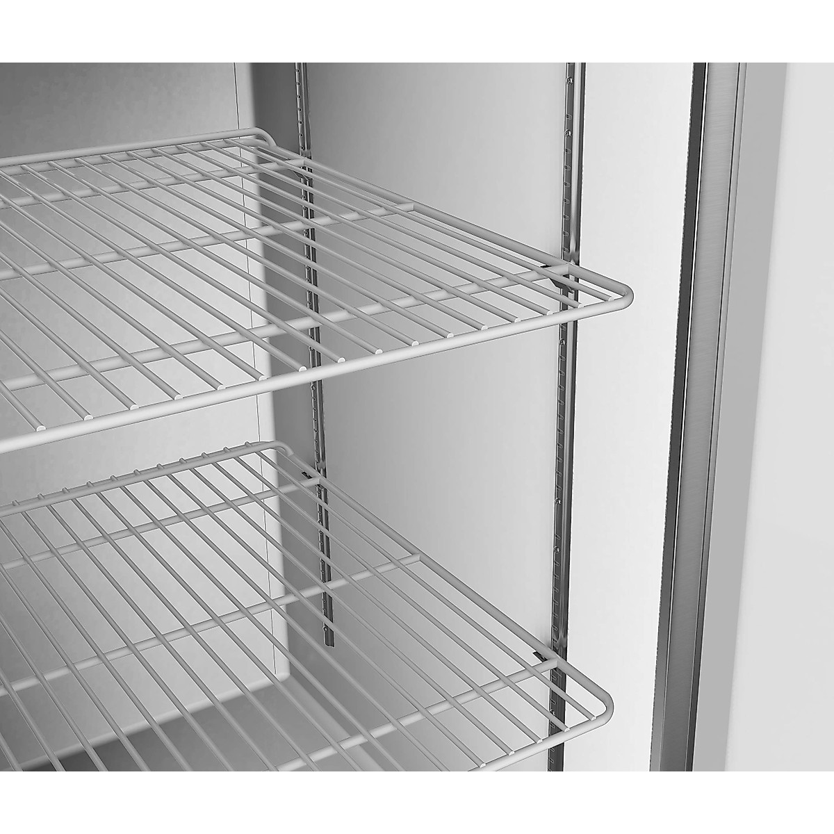 KoolMore 82" 3 Door Stainless Steel Upright Commercial Reach-in Freezer - 72 cu. ft, Model:RIF-3D-SS