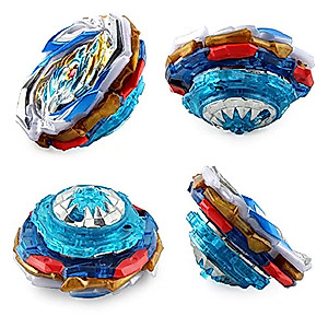 4 Piece Gyros Battle Set Battling Burst Tops with Stickers, Kids Boys Christmas Birthday Party Gift Idea