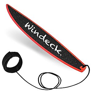 Windeck Finger Surfboard - Rad Fingerboard Toy - Surf The Wind - Mini Board for Kids and Surfers Looking to Hone Their Surfer Skills (Red Shed)