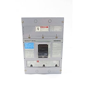 SIEMENS LXD63B600 SENTRON MOLDED CASE CIRCUIT BREAKER 600A 3P 600V-AC D594193