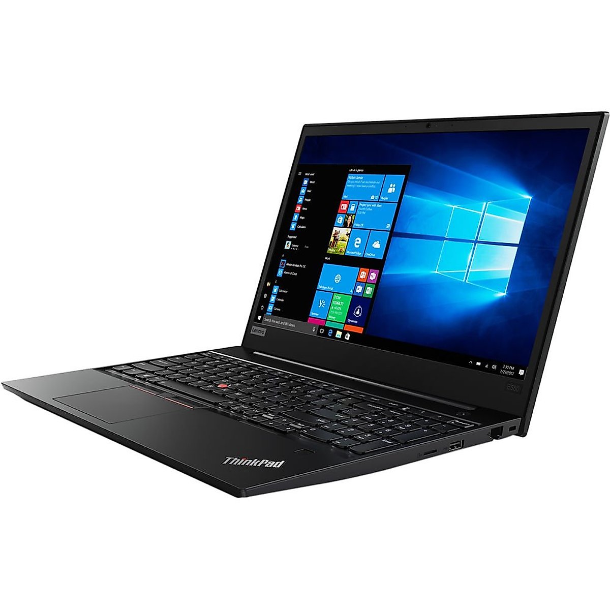Lenovo ThinkPad E580 15.6 inch High Performance Business laptop, 256GB SSD, Intel Core i5 7th Gen, 8GB DDR4, WiFi, Gigabit LAN, HDMI, USB C, fingerprint reader, Windows 10 Pro, Thin and Light