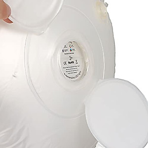 Floating Pool Lights, LED Night Light Ball, Avocado Shaped Waterproof Inflatable Glowing Ball Pond Lights with Remote Control 16 Colors Changing for Party Wedding Garden Decor