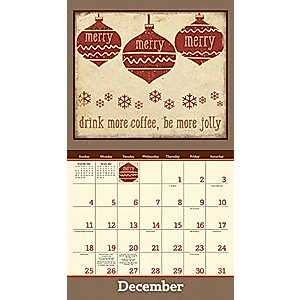 Coffee 2022 Deluxe Wall Calendar