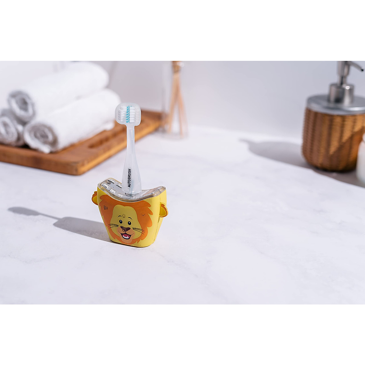 AutoBrush Triple Sided Brush Head Attachment Compatible with All Autobrush toothbrushes (Manual, Sonic, Sonic Pro), Pack of 1