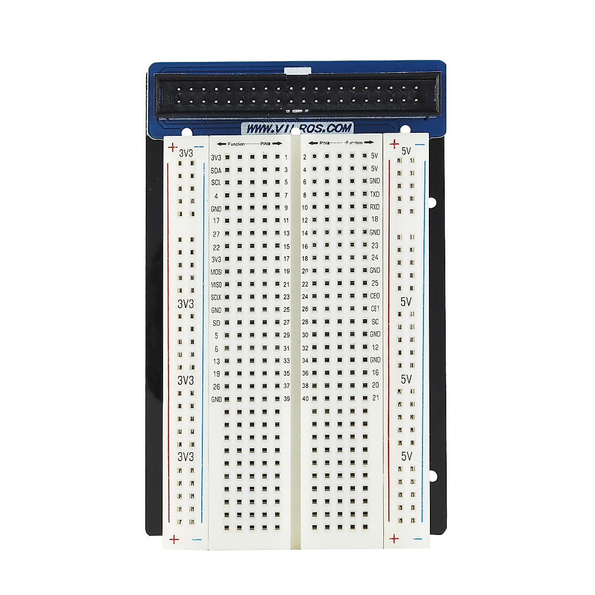 Vilros Broken Out Breadboard for Raspberry Pi