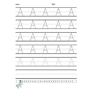 Trace Letters: Alphabet Handwriting Practice workbook for kids: Preschool writing Workbook with Sight words for Pre K, Kindergarten and Kids Ages 3-5. ABC print handwriting book