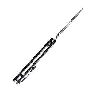 Kizer Begleiter Pocket Folding Knife, Tanto Blade with Carbon Fiber Handle - Ki4458T3