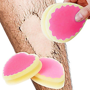 Meidexian888 Magic Depilation Sponge, 1pcs Magic Painless Hair Removal Depilation Sponge Pad Remove Hair Remover